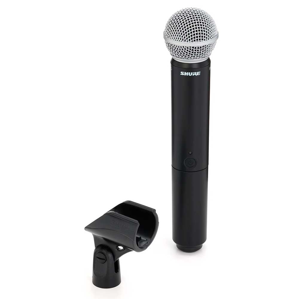 Shure BLX2/SM58 – Transmisor de mano profesional - Fader Sound Peru