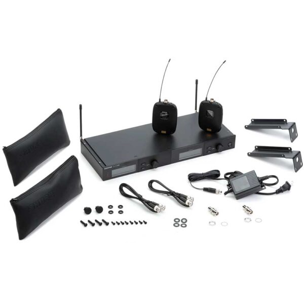 Shure SLXD14D Sistema Profesional Inalámbrico Dual - Fader Sound Peru