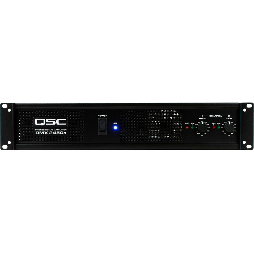 QSC RMX 2450a - Amplificador estéreo - Fader Sound Peru